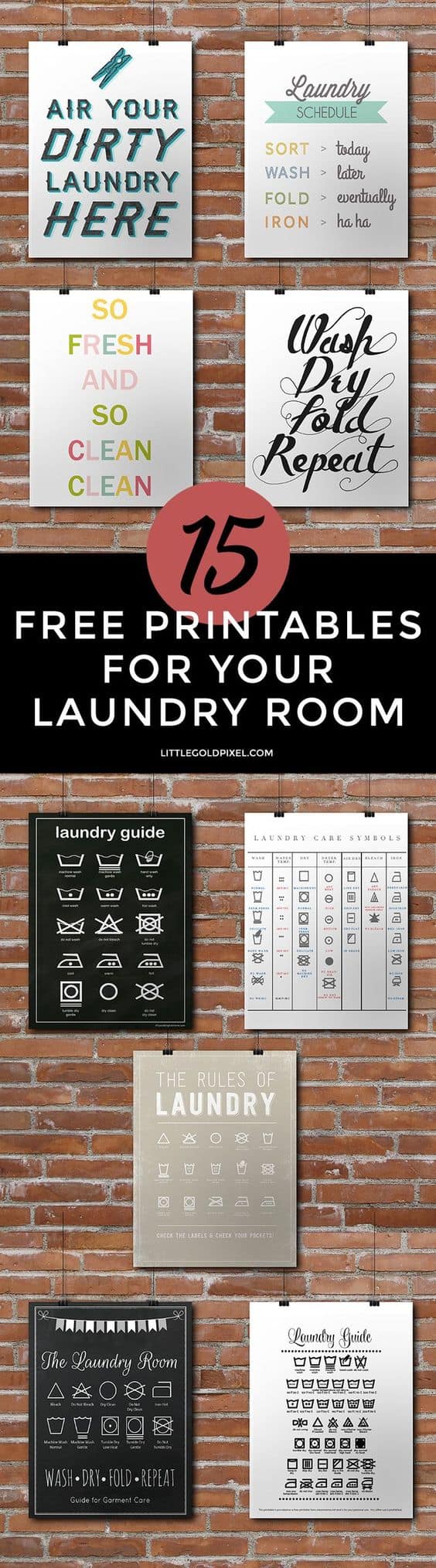 laundry printables - LIFE, CREATIVELY ORGANIZED