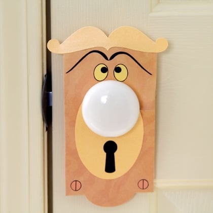 talking-doorknob-craft - LIFE, CREATIVELY ORGANIZED