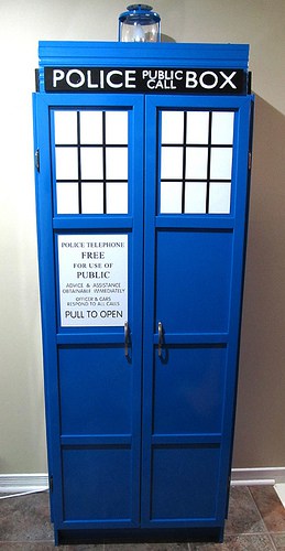 tardis bookcase - LIFE, CREATIVELY ORGANIZED