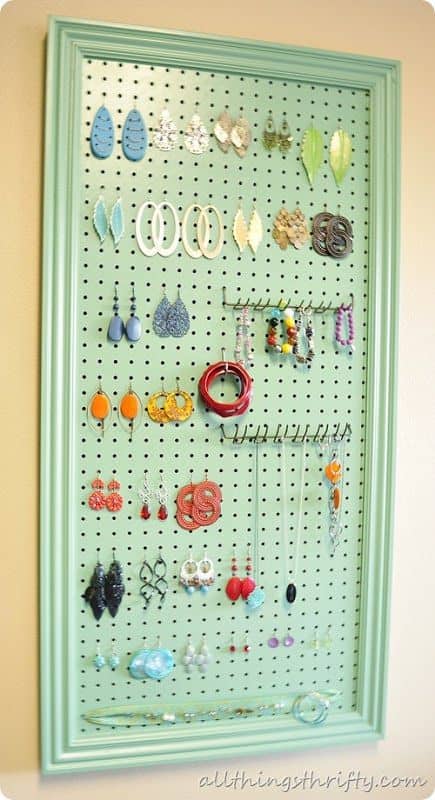 jewelry pegboard - LIFE, CREATIVELY ORGANIZED
