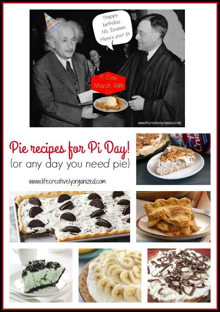 Pie recipes for Pi day (or any day you need pie)! - LIFE, CREATIVELY ...