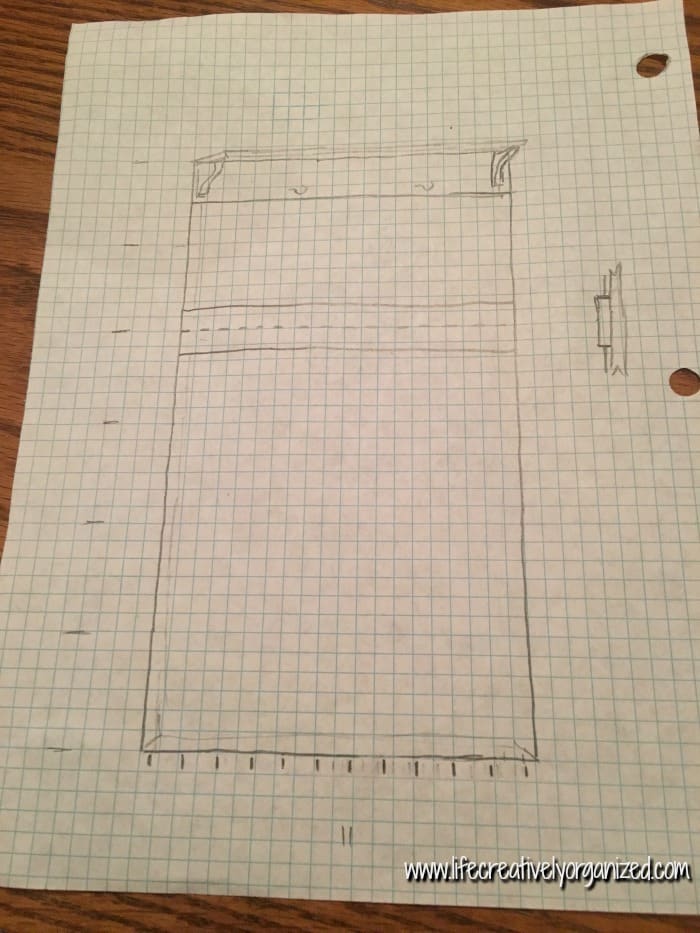 entryway-drawing - LIFE, CREATIVELY ORGANIZED