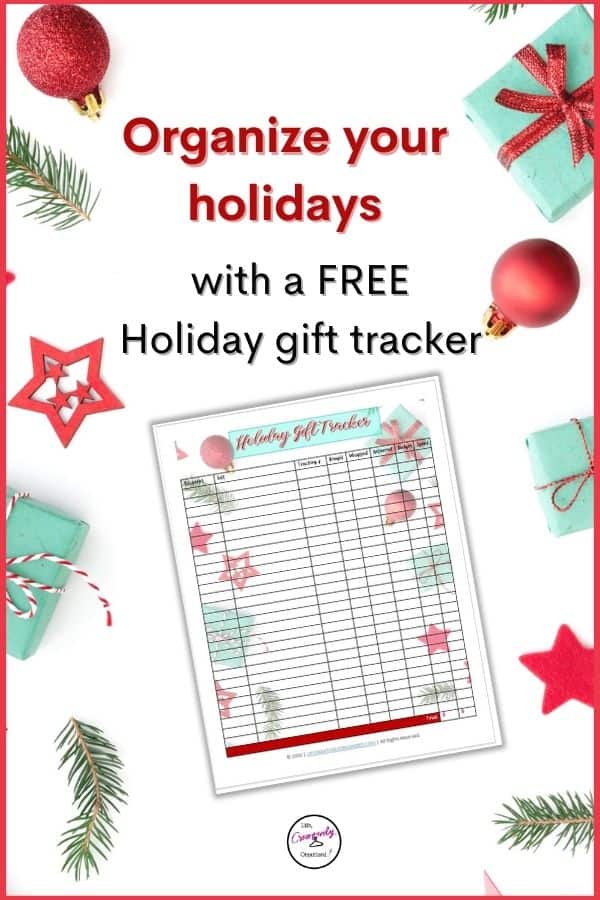 Holiday planner opt-in - LIFE, CREATIVELY ORGANIZED