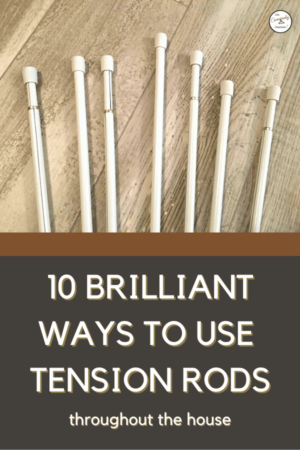 new tension rod pin - LIFE, CREATIVELY ORGANIZED