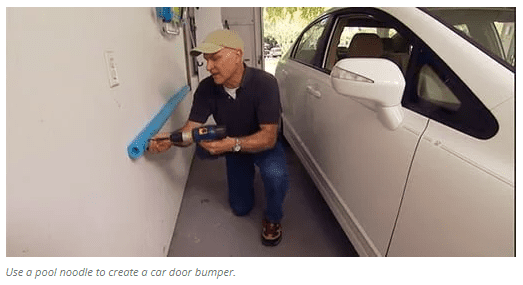 pool-noodle-car-bumper - LIFE, CREATIVELY ORGANIZED