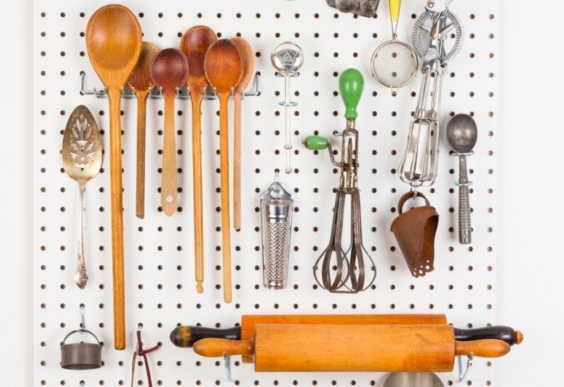 pegboard-tools-kitchen - LIFE, CREATIVELY ORGANIZED