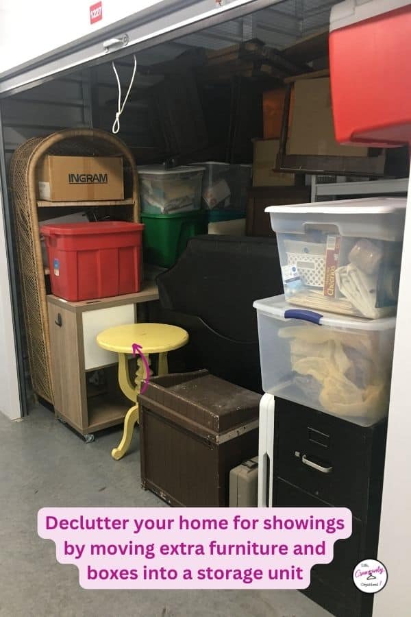 _move extra furniture and boxes into a storage unit - LIFE, CREATIVELY ...